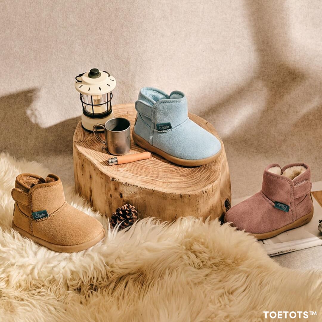 Rowan Barefoot Kids Snow Boots | Warm, Wide Toe Box Winter Boots